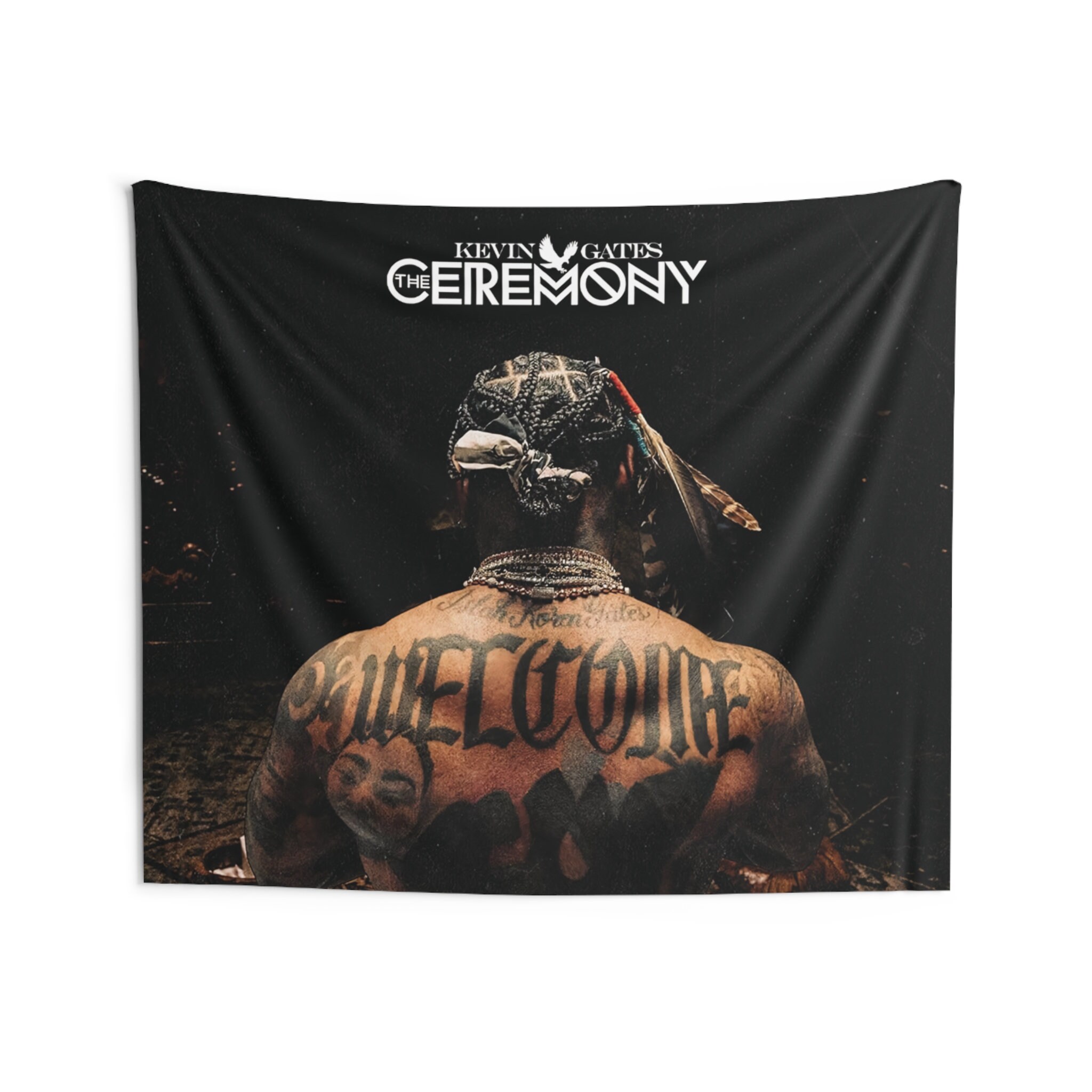 The Ceremony Kevin Gates Kevin Gates Tapestry Poster Kevin Gates - Etsy