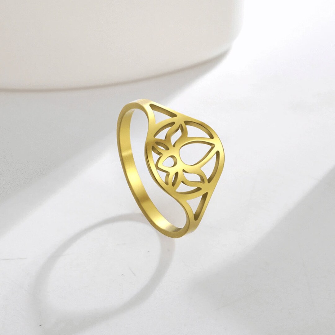 Personalized Unique Gold Wrap Rings Custom Cute Stylish - Etsy