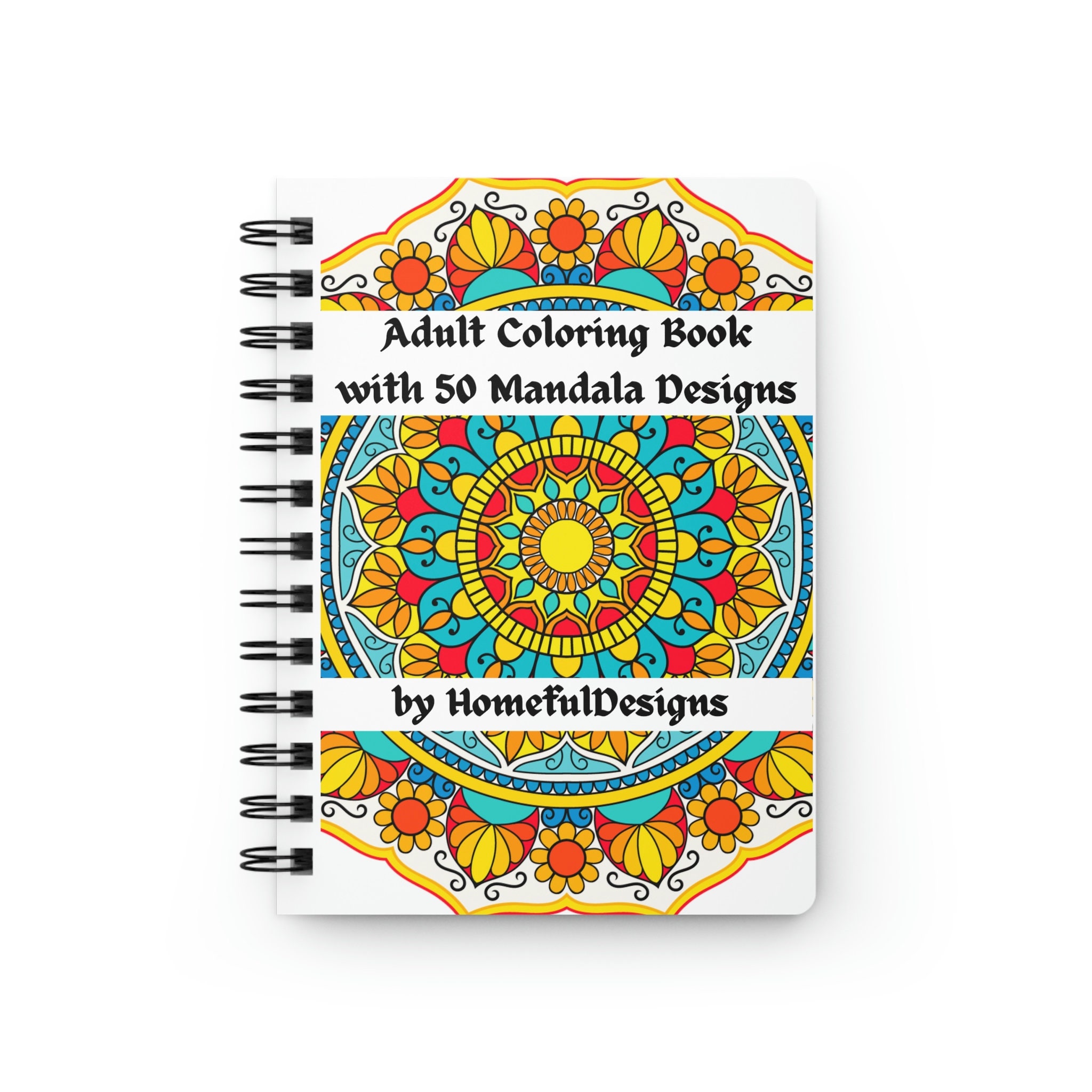 Mandala Coloring Pages | Digital Download | 50 Amazing Patterns | Adult ...