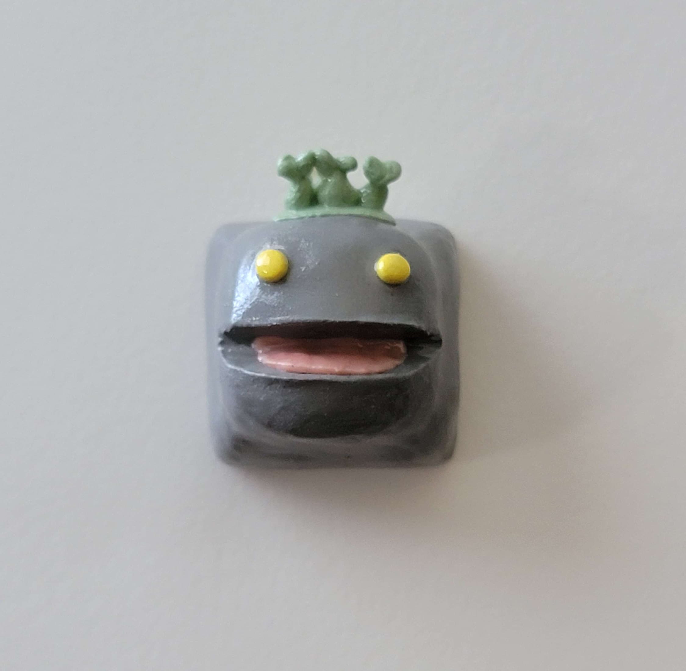 Ffxiv Goobbue Clay Keycap Sproutling Goobbue Artisan Clay Keycap - Etsy