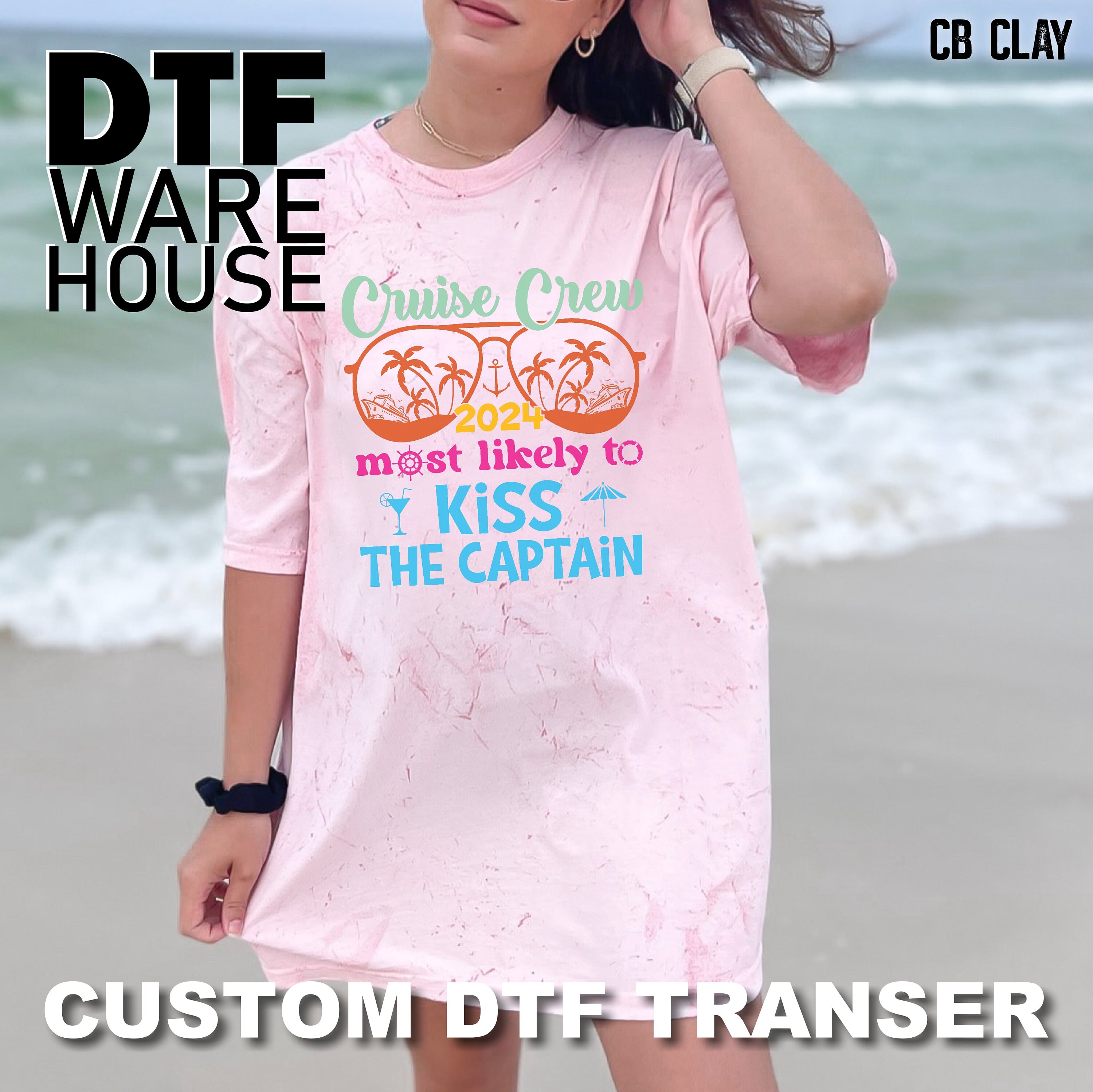 Pre Made DTF Gang Sheet, Cruise Crew, DTF Transfer, Direct to Film ...