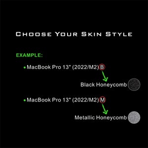 MacBook Honeycomb Skin | 3M Vinyl | Full Wrap Skin for MacBook Pro ...