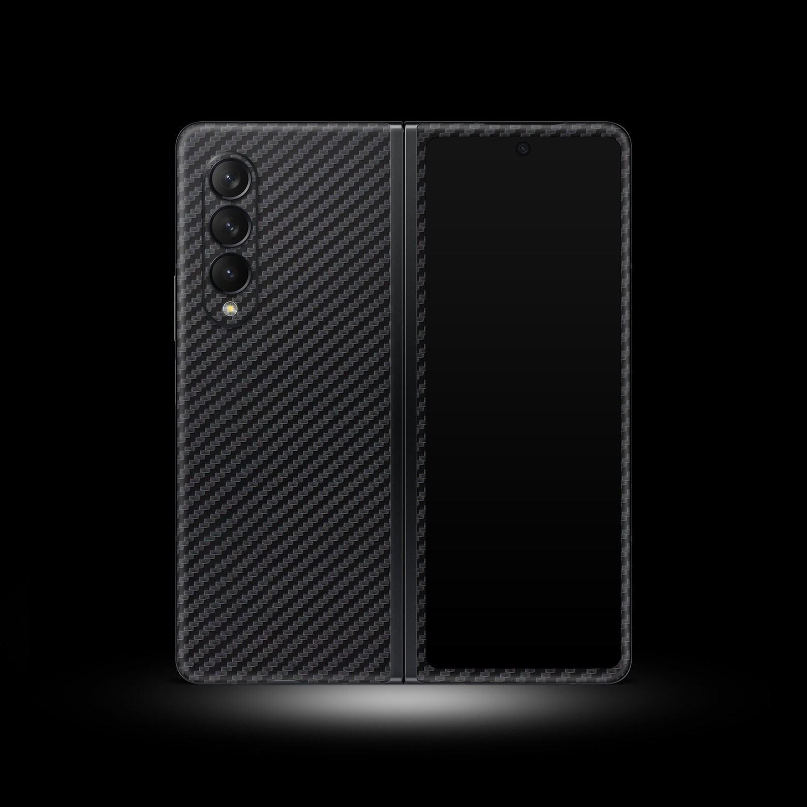 Samsung Galaxy Z Fold Carbon Fiber Skin | 3M Vinyl | Back & Screen Skin ...