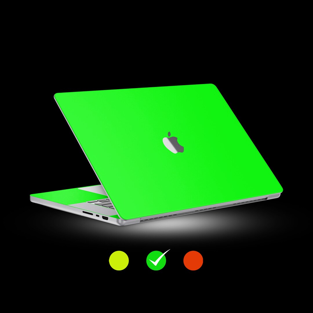 MacBook Neon Skin | 3M Vinyl | Full Wrap Skin for MacBook Pro & Air ...