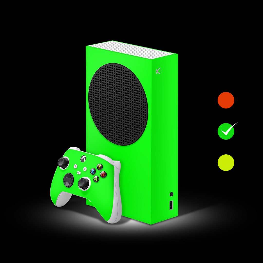 Xbox S Neon Skin | 3M Vinyl | Full Wrap Skin With the Option of Adding ...