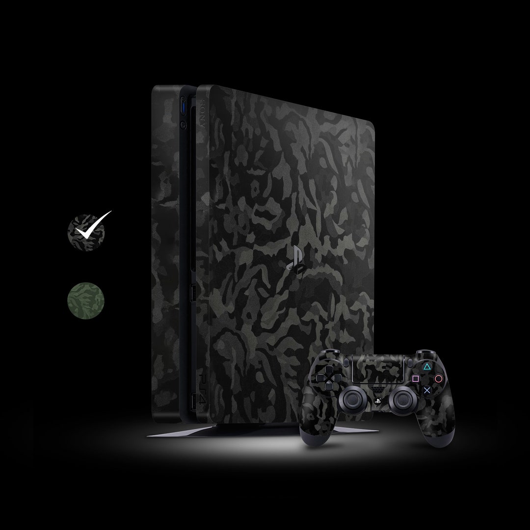 PS4 Camo Skin | 3M Vinyl | Full Wrap Skin With the Option of Adding a ...