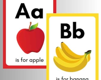 Alphabet Posters, Large Format for Classroom Use - Etsy