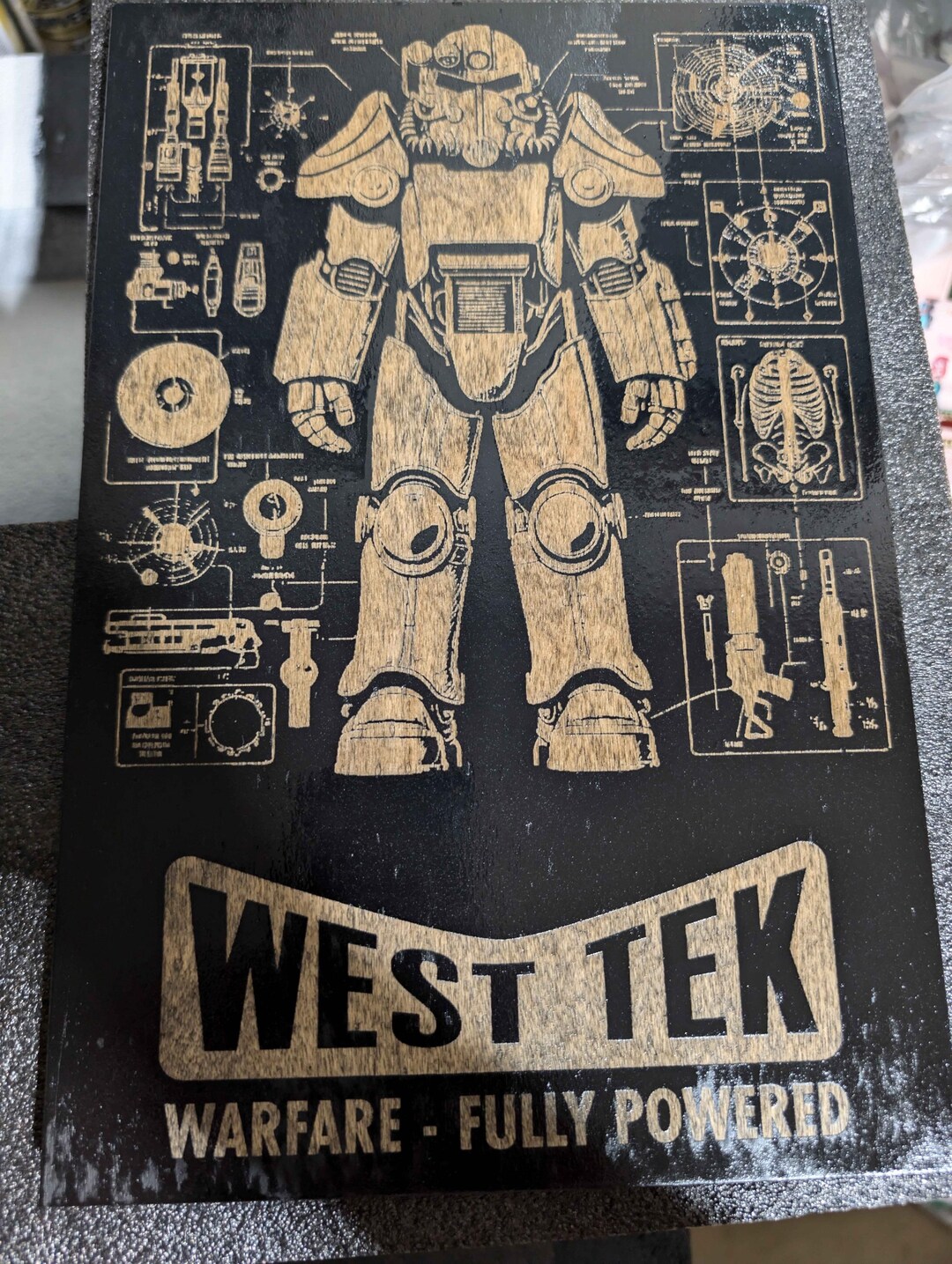Power Armor Inspired Blueprint - Etsy