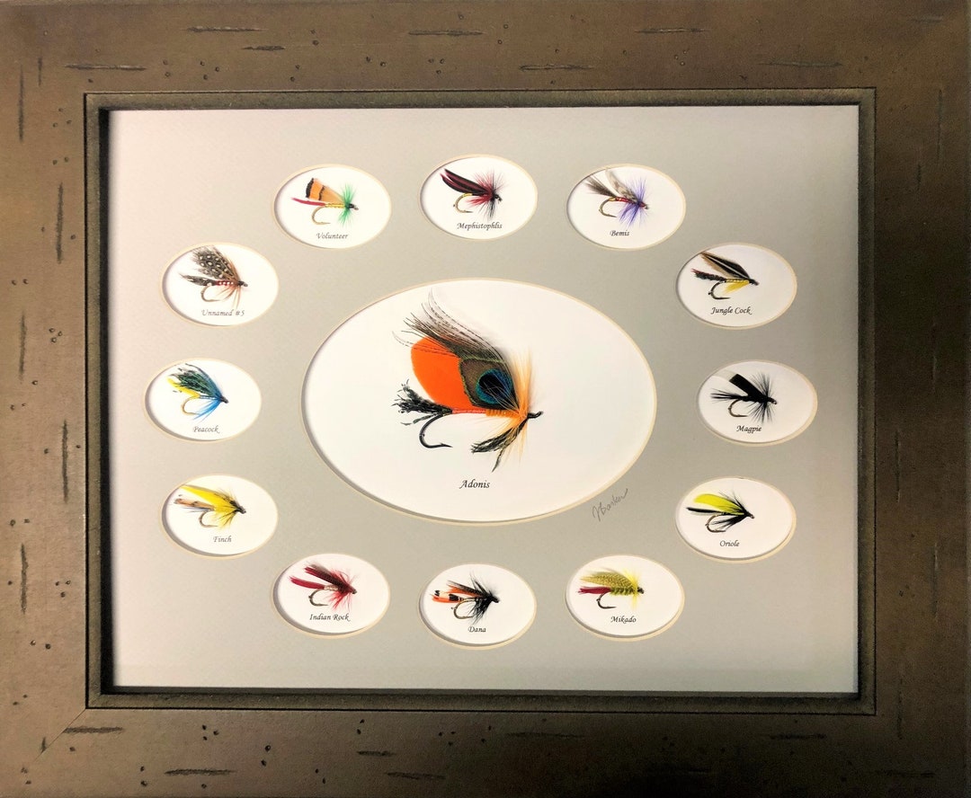 Adonis Mary Orvis Wet Fly Collection - Etsy