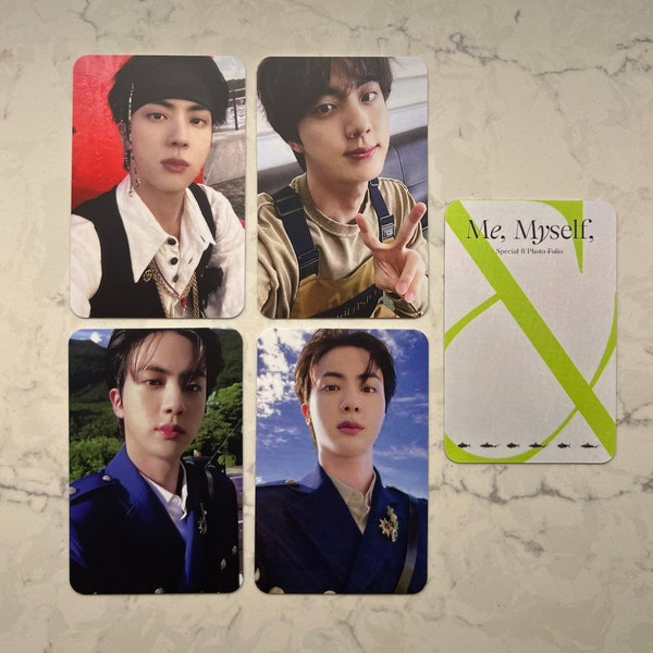 Jin Photocards - Etsy