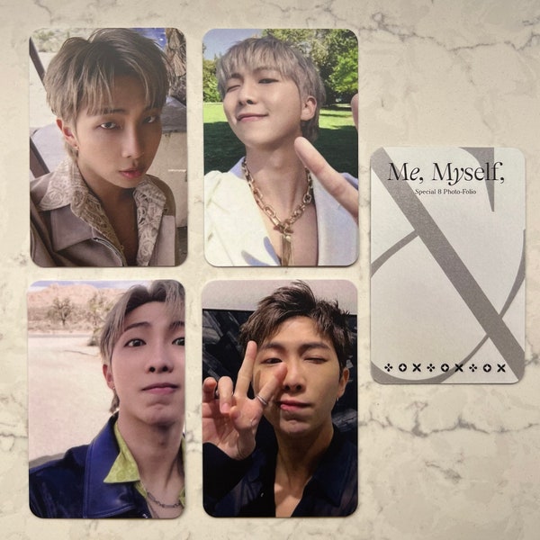 Bts Rm Photo Cards - Etsy