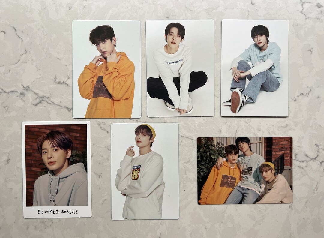 TXT Official Mini Photocards 2022 Fanlive Photocards Kpop Photocards ...