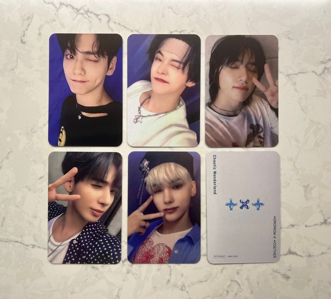 TXT Photocards TXT Chaotic Wonderland Photocards Handmade Lomo Cards ...
