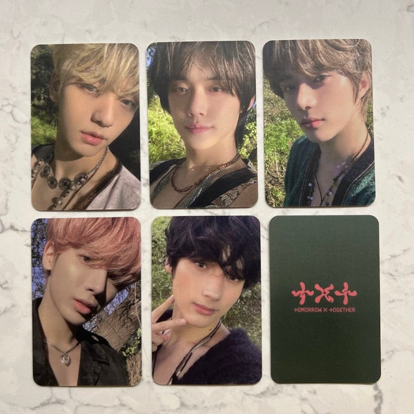 Txt Temptation Official Photocards - Etsy