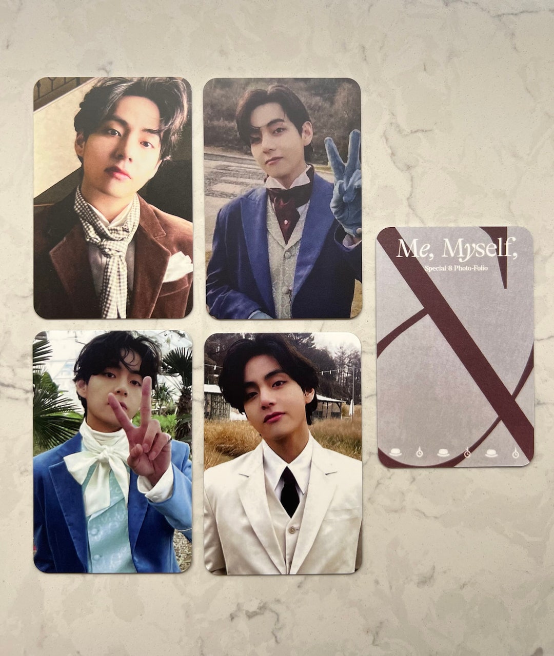 BTS V Photo-folio Photocards BTS Photocards BTS Taehyung Photocards ...