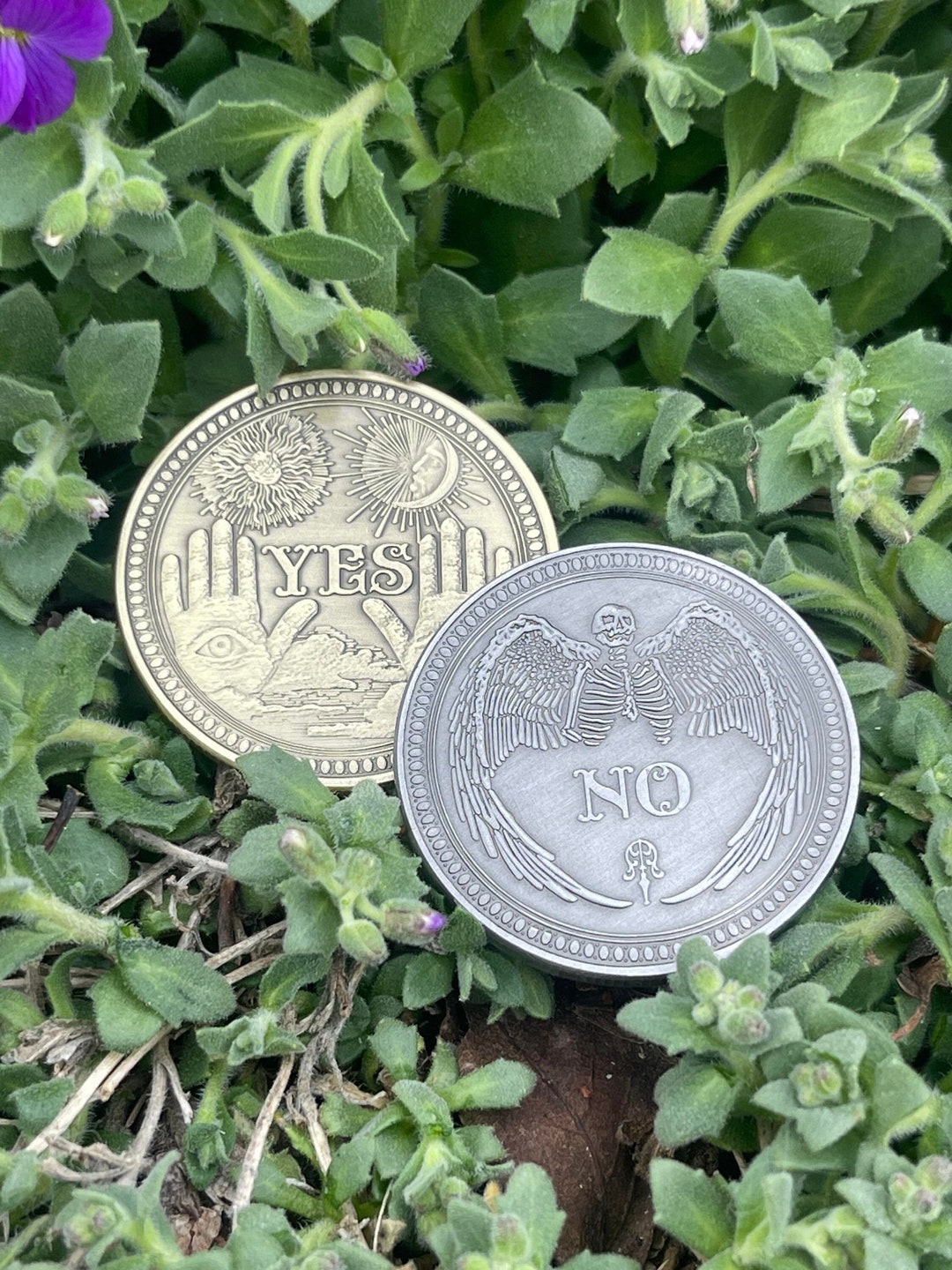 Divination/decision Flip Coins - Etsy