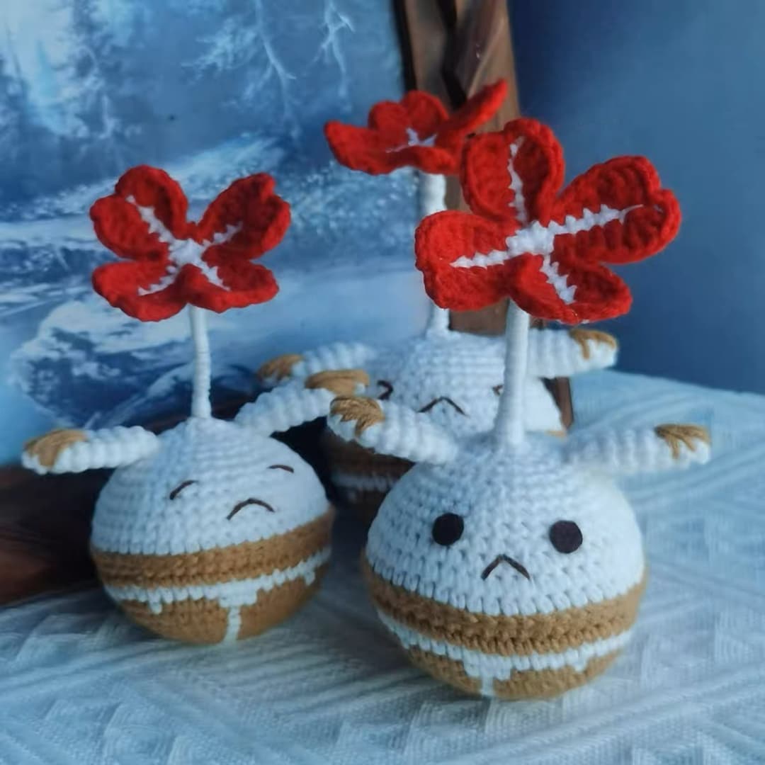 Klee Boom Boom Bakudan mini Bombs Finished Crochet Doll - Etsy