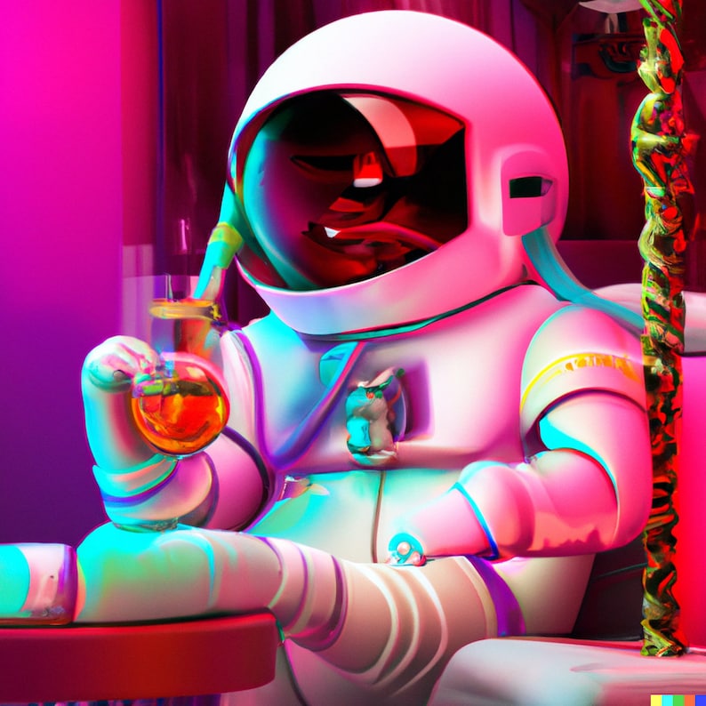 Astronaut Outta Space in Hookah Bar - Shisha - Wasserpfeife - Bong - Etsy