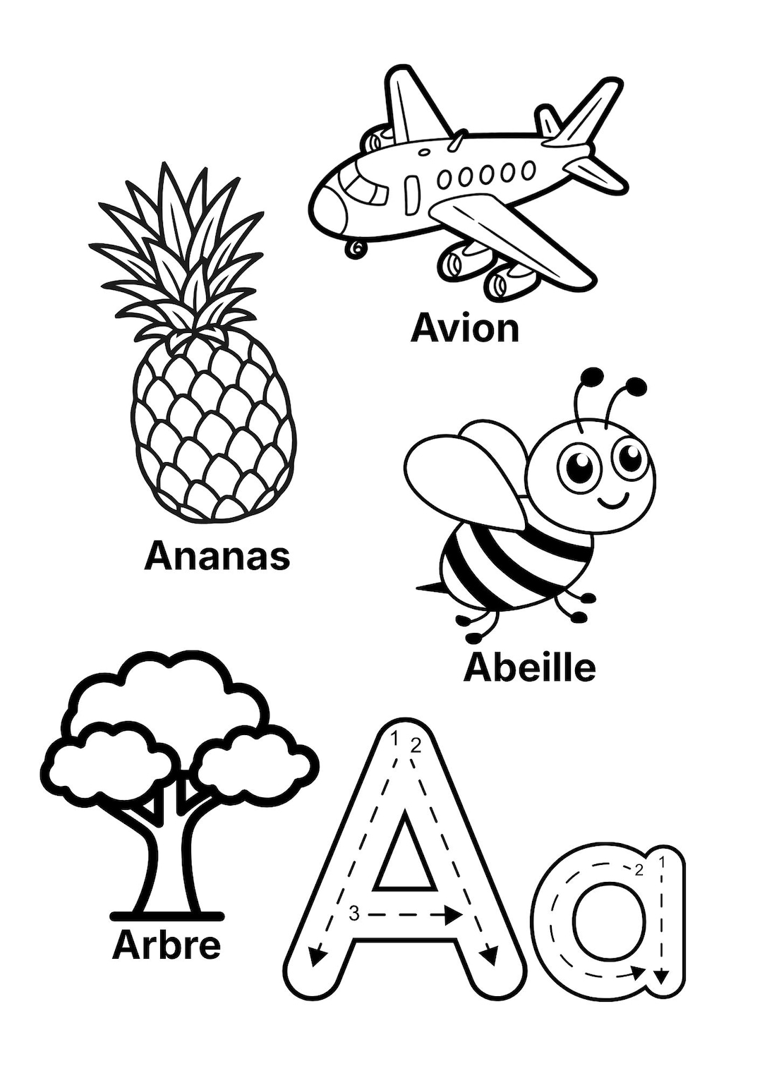 Printable Alphabet Worksheets • 26 Letters A to Z • Coloring & Tracing ...