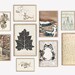 Neutral Tone Printable Wall Art Gallery | Set of 9 | Vintage Art ...