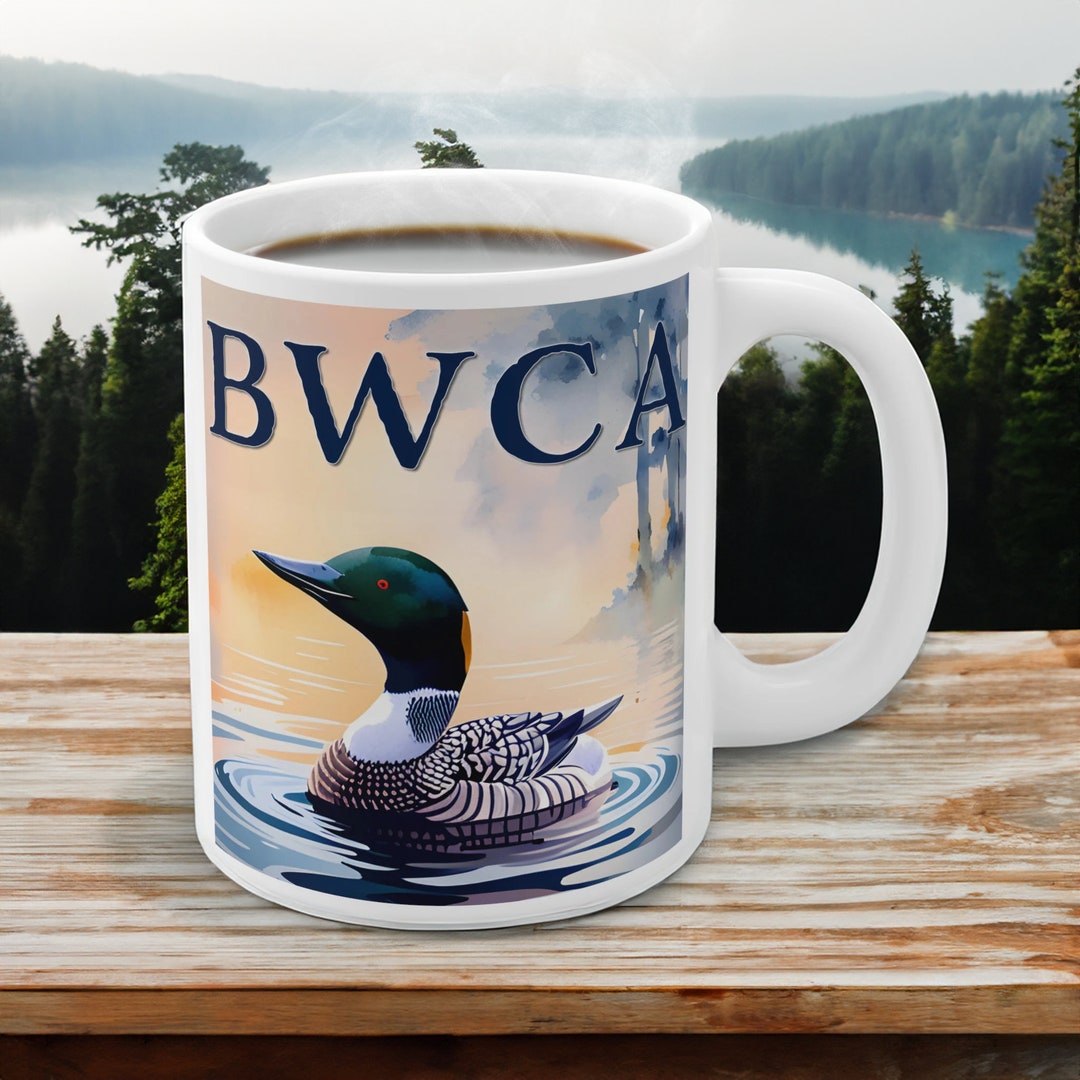 Loon Mug | BWCA | Boundary Waters | Minnesota | Watercolor Mug - Etsy