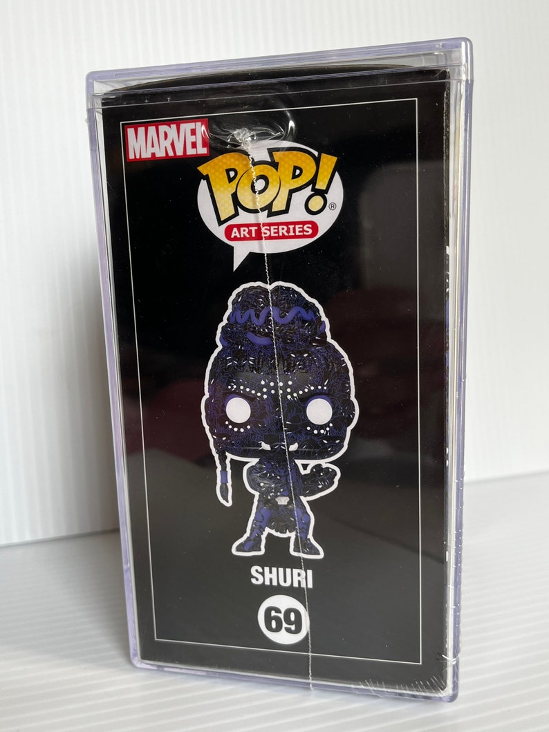 Funko Pop Marvel Studios Black Panther Shuri 69 Art Series - Etsy