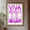 Mexico Wall Art,mexico Travel Poster, Vintage Mexican Poster,retro ...