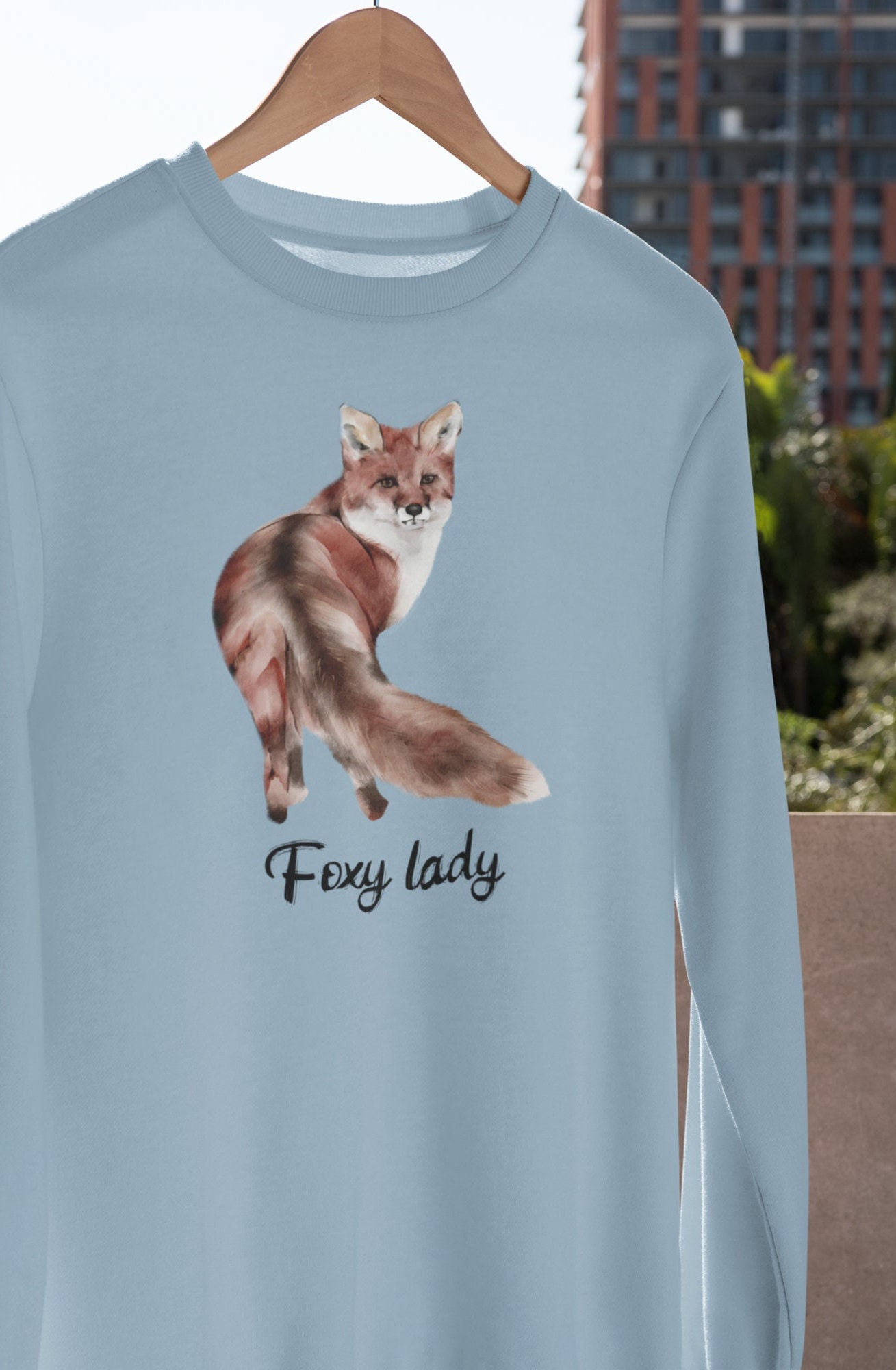 Fox Sweatshirts, Fox Shirt, Animal Lover Shirt, Cute Fox Shirt, Foxy ...