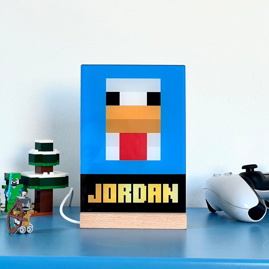 Personalized Gamertag Light Sign, Custom Game Room Decor, Gamer Gift ...