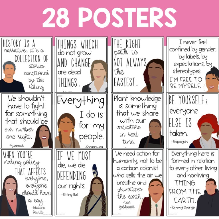 Influential Indigenous People and Native American Heritage Month Quote ...