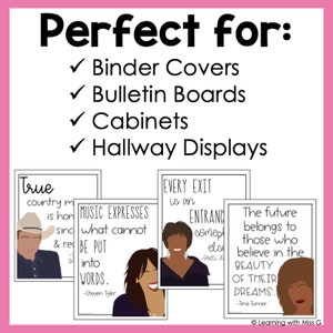 Famous Musicians Posters - Music Bulletin Board and Classroom Decor - Etsy