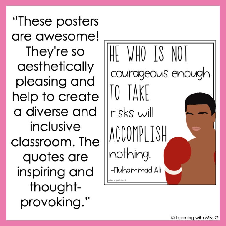 Famous Athletes Posters - Inspirational Quote Posters for Bulletin ...