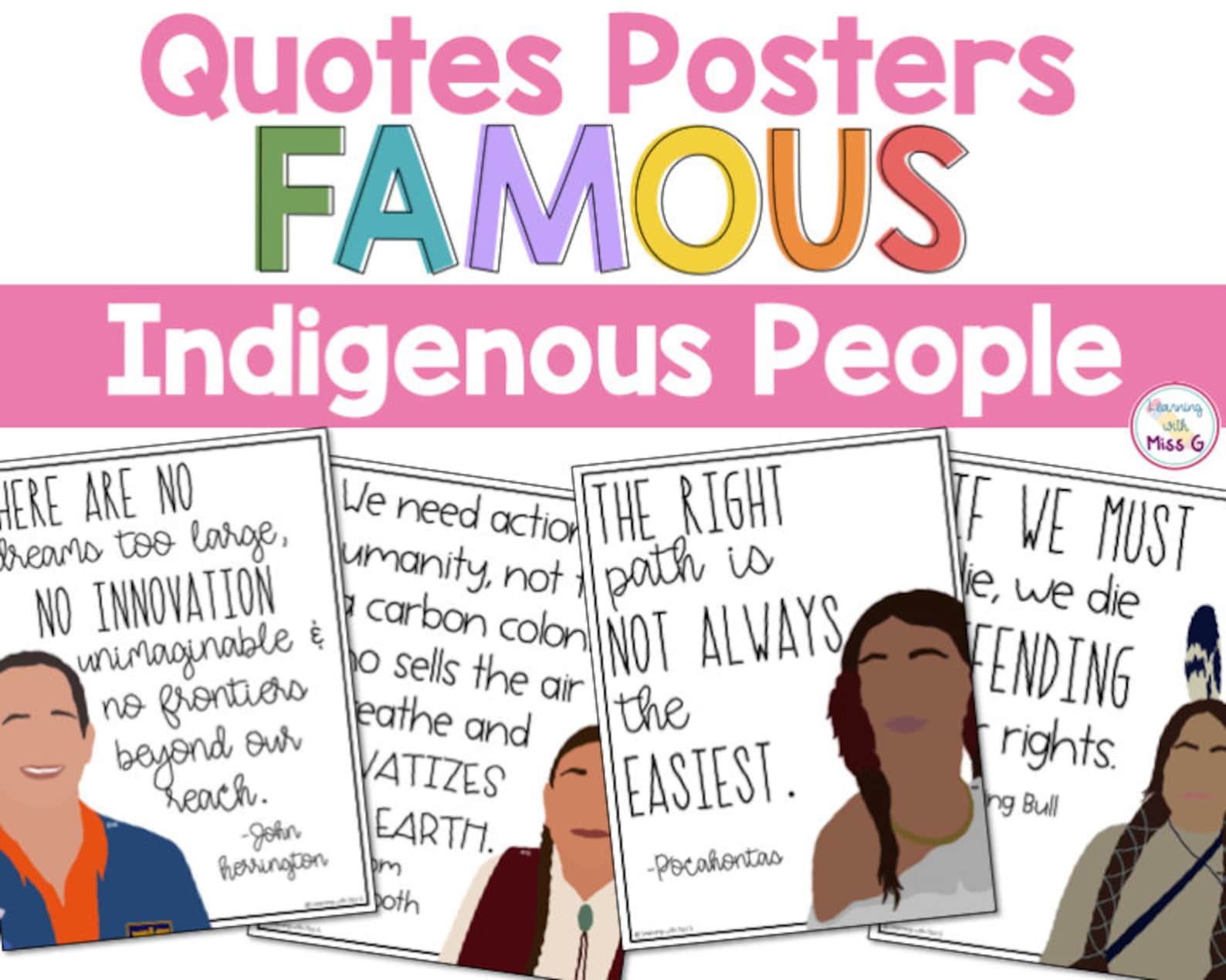Influential Indigenous People and Native American Heritage Month Quote ...