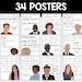 Diverse and Famous Mathematicians Bulletin Board Posters | Classroom ...