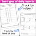 Daily and Weekly Behavior Chart Parent Communication Log - Etsy