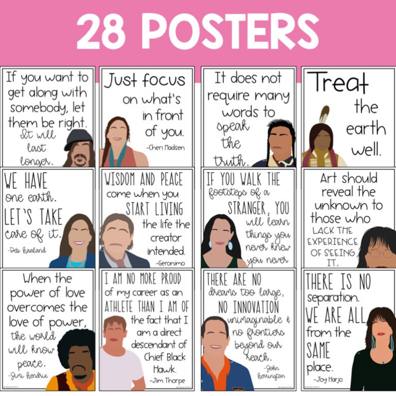 Influential Indigenous People and Native American Heritage Month Quote ...