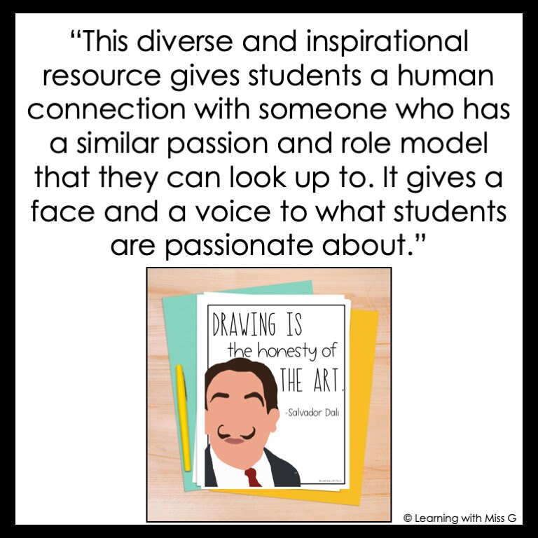 Diverse and Famous Artists Bulletin Board Posters - Classroom Decor - Etsy