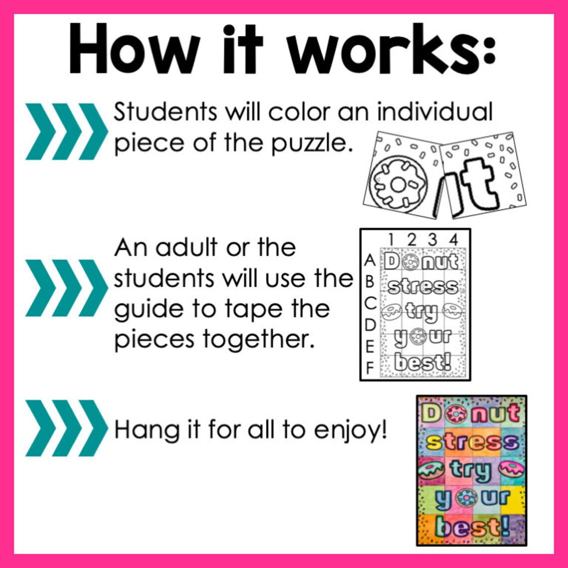 State Testing Motivational Collaborative Poster - Standardized Test ...