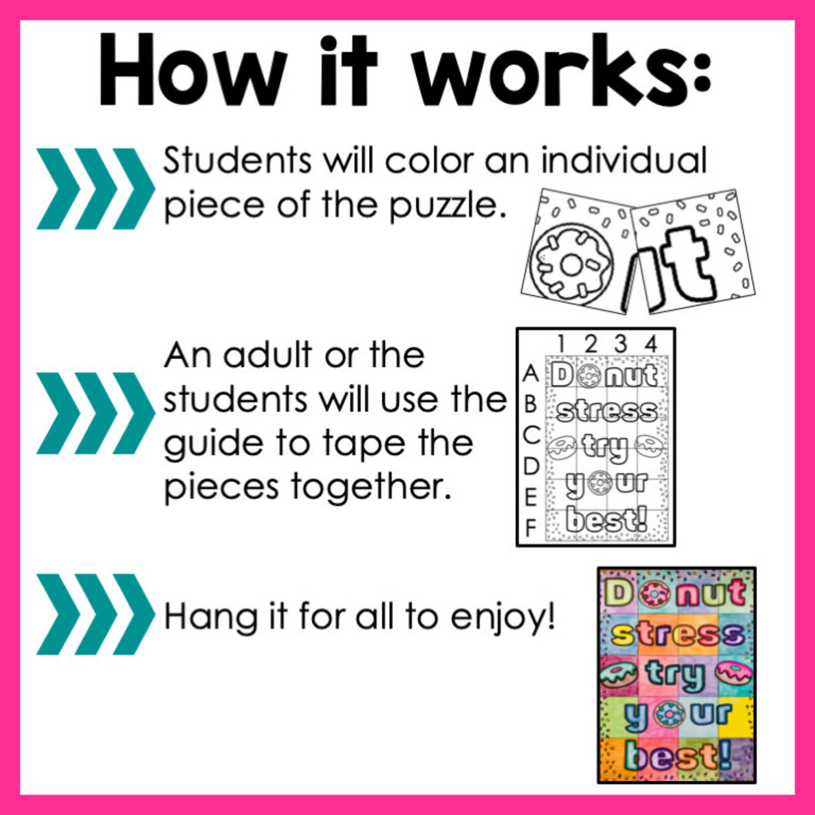 State Testing Motivational Collaborative Poster - Standardized Test ...