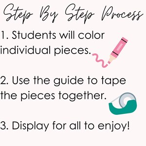 Growth Mindset Collaborative Coloring Poster -believe in the Power of ...