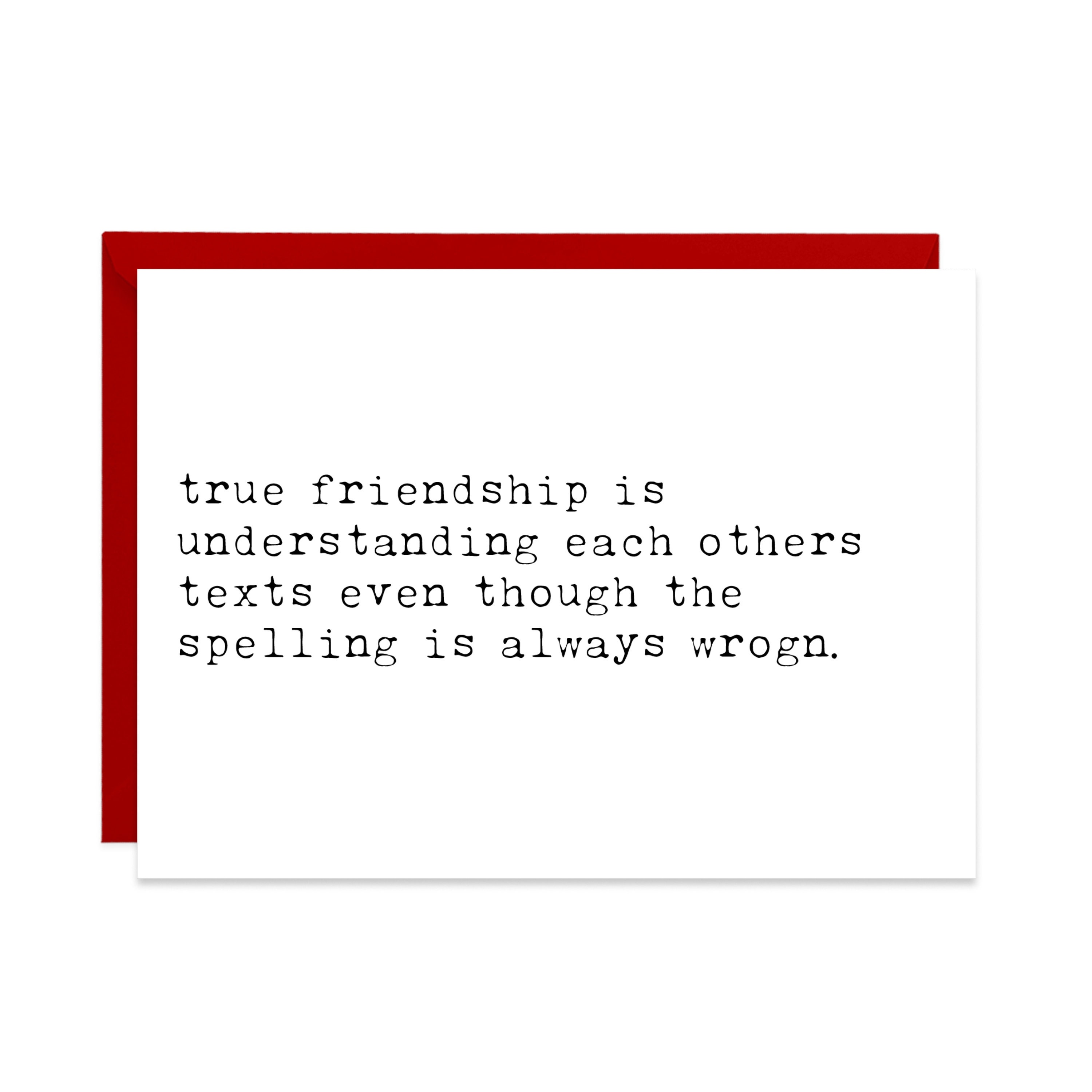 PRINTABLE True Friendship is Understanding Each Others Texts - Etsy