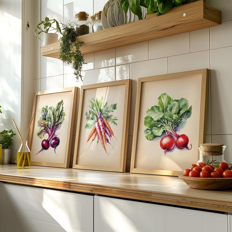 Vegetable Poster - Etsy