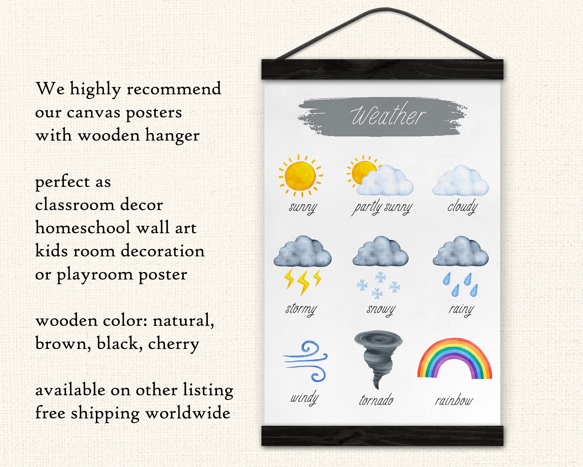 Pastel Preschool Days of the Week Months and Seasons Wall Art Set ...