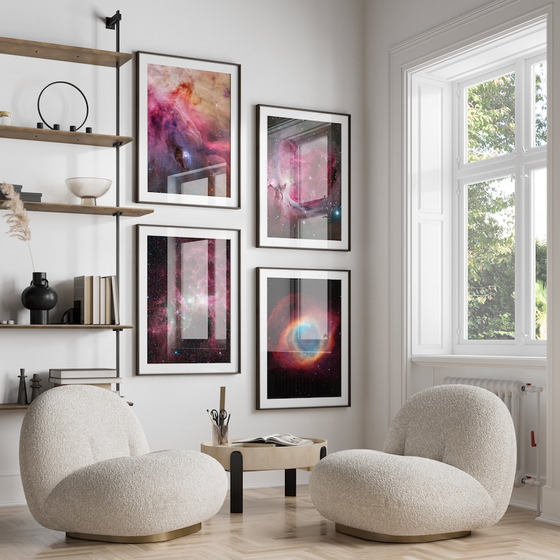 Carina Orion Helix Nebula Cigar Galaxy NASA Photo Print Set of 6 ...