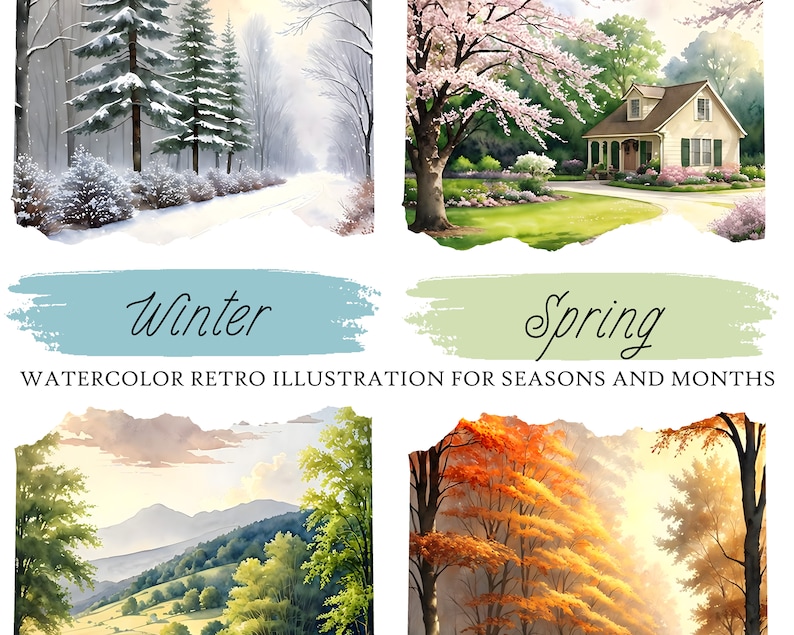 Pastel Preschool Days of the Week Months and Seasons Wall Art Set ...