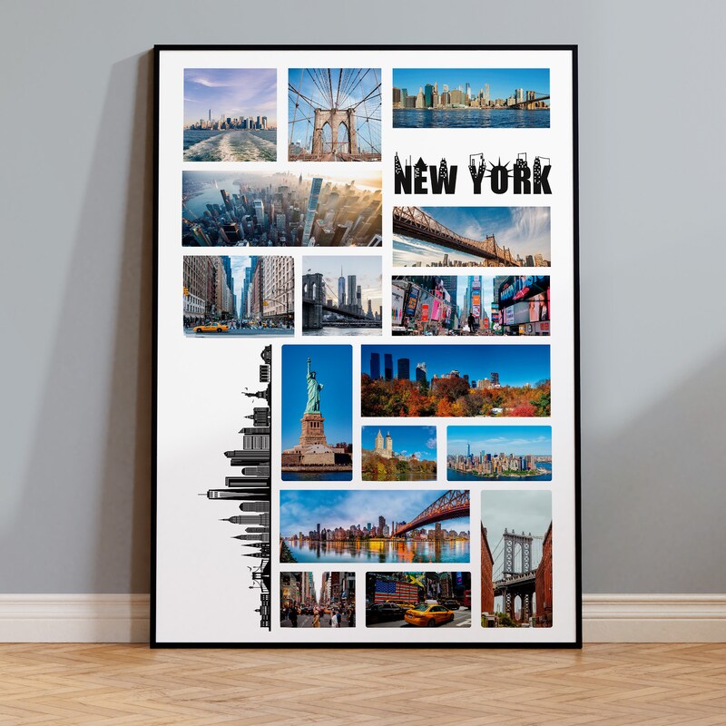 State Photo Collage - Etsy