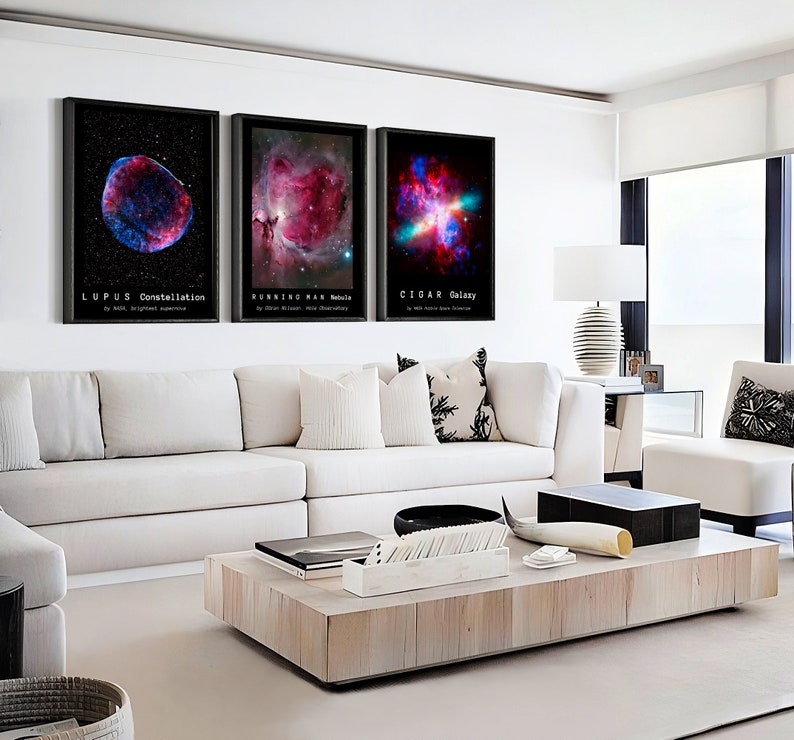 Carina Orion Helix Nebula Cigar Galaxy NASA Photo Print Set of 6 ...