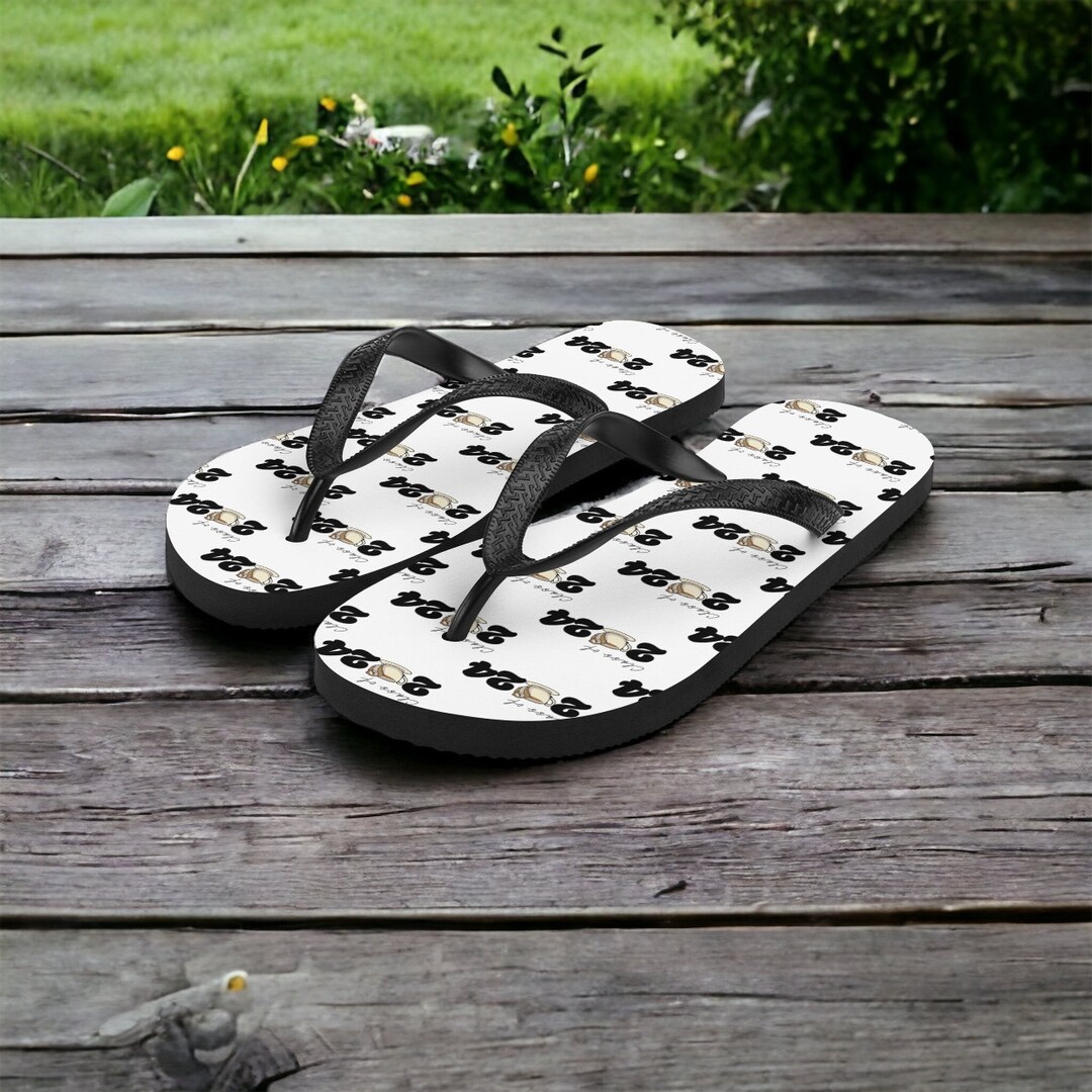 Class of 2024 Sloth in a Coffee Cup Flip-flops - Etsy