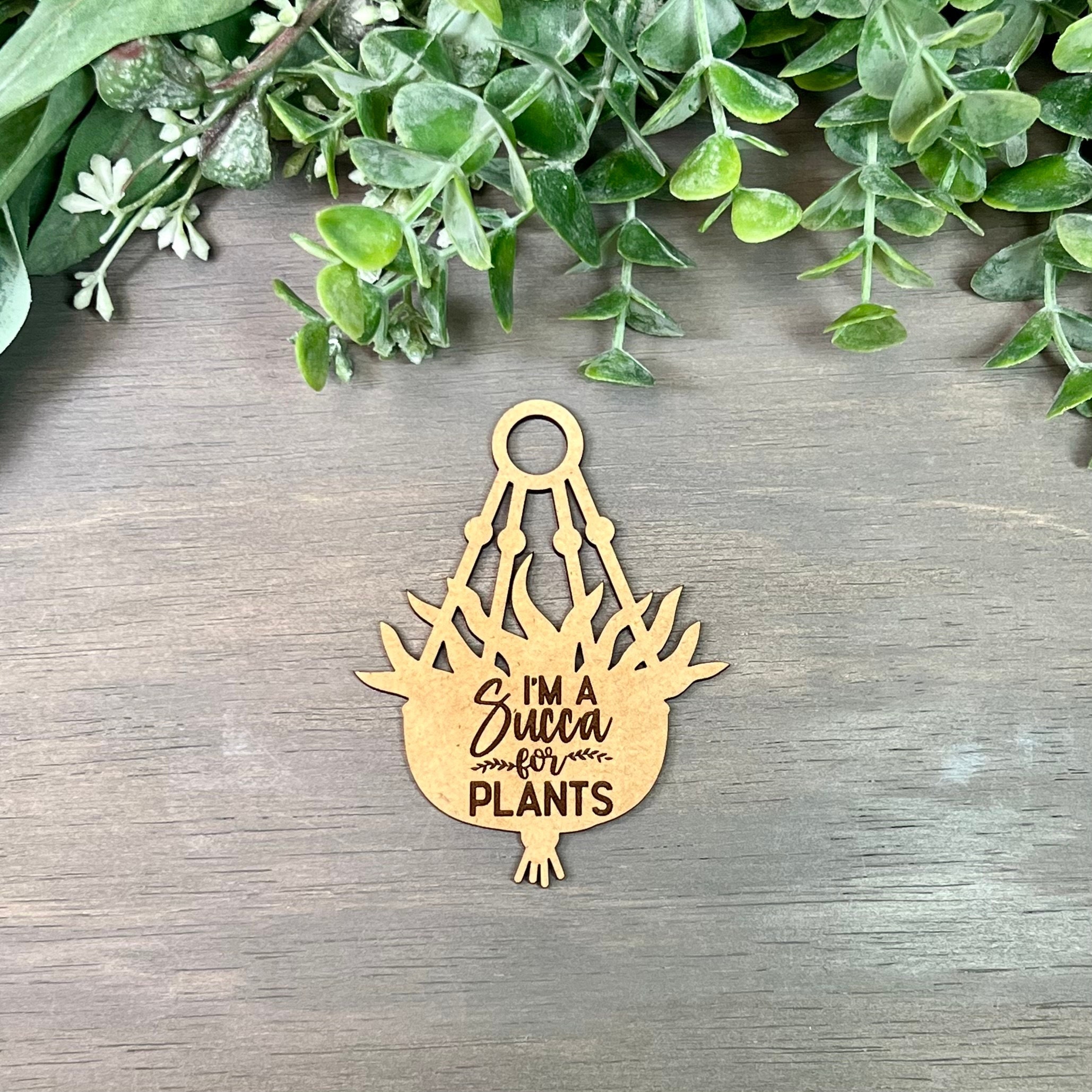 Plant Killer Club Hanging Planter Box Sign for Small Handmade Indoor ...