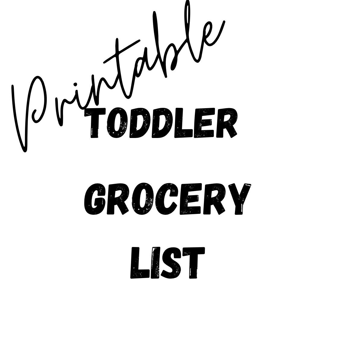 Digital Visual Grocery List - Etsy